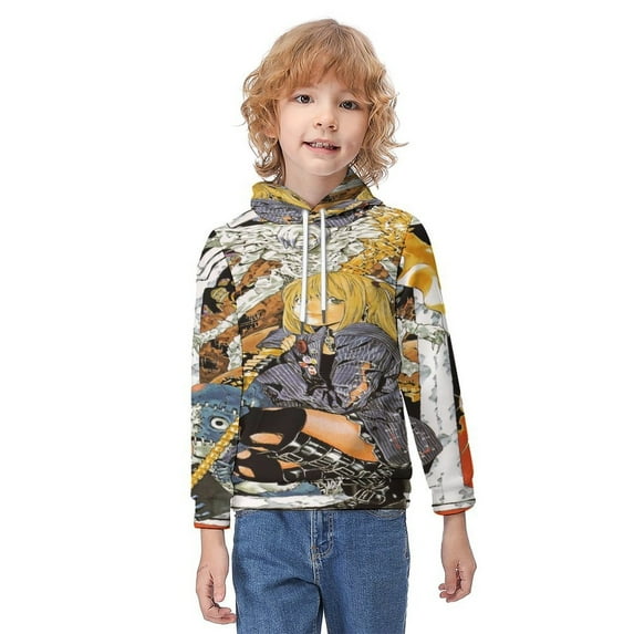 Boys Girls Death N0-te Hoodies 6-12Years Cool Sweatshirts for Kid 3D ...