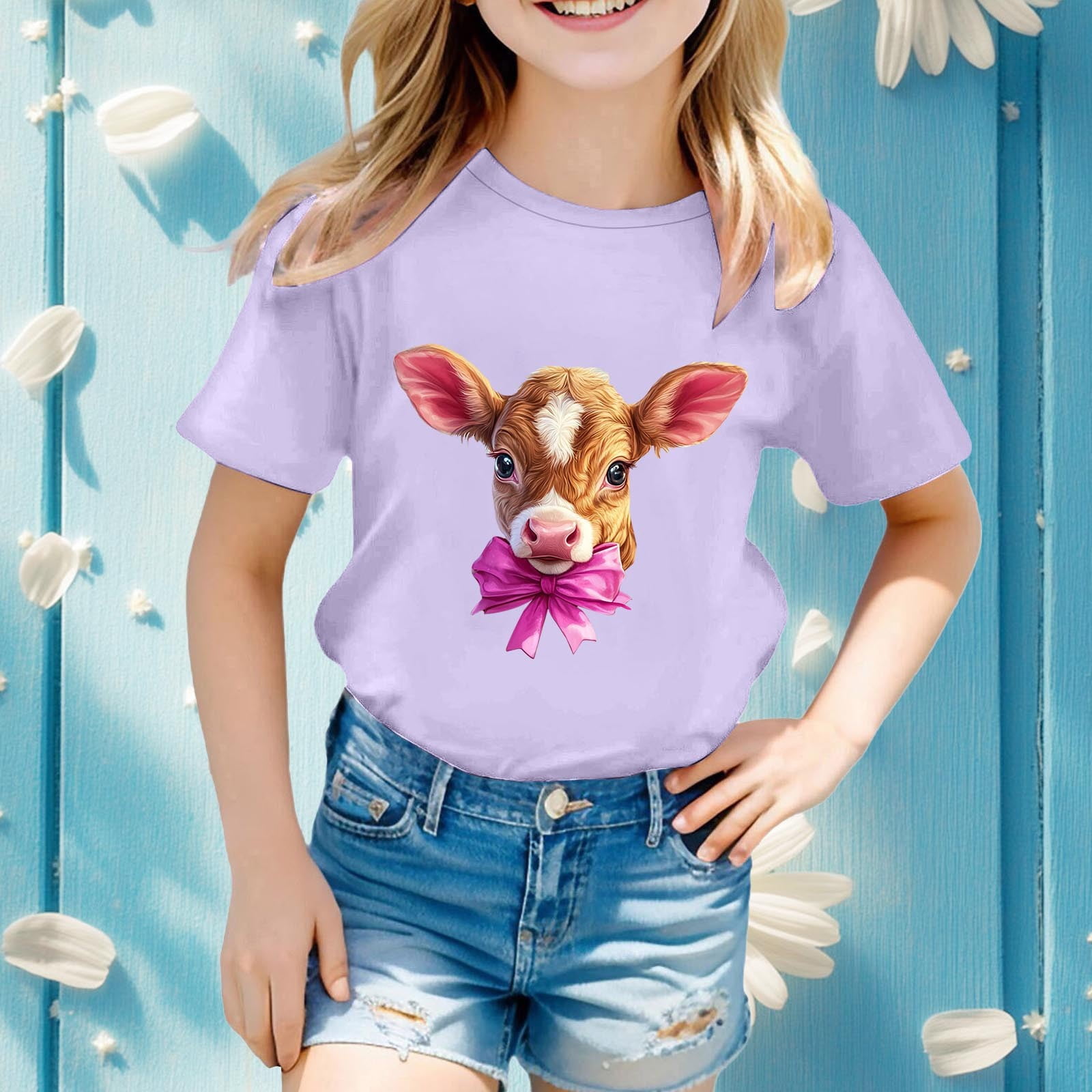 Boys Girls Easter Shirts Bunny Cute Short Sleeve Printed T Shirt Easter ...