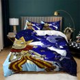 Boys Girls Fnaf Duvet Cover Set,Moon-drop Sun-drop Bedding Set with ...
