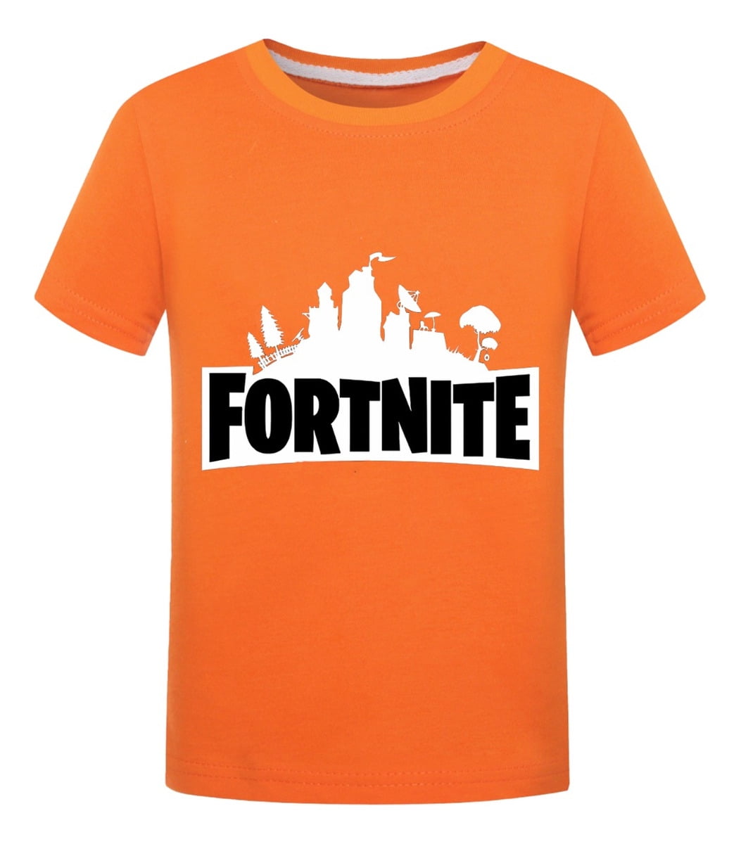 Boys Girls Fortnite T-Shirt Short Sleeve Gaming Tee Kids Comfortable ...
