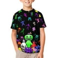 Boys Girls Garden Monster Animal Banban T-Shirts 3D Graphic Shirts Kids ...