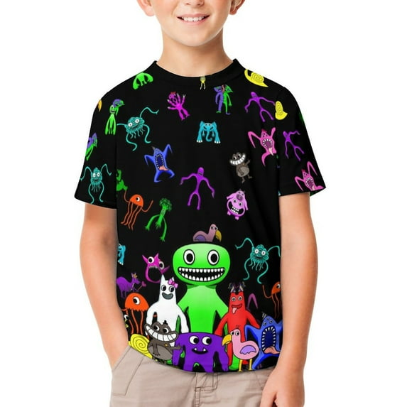 Boys Girls Garden Monster Animal Banban T-Shirts 3D Graphic Shirts Kids ...