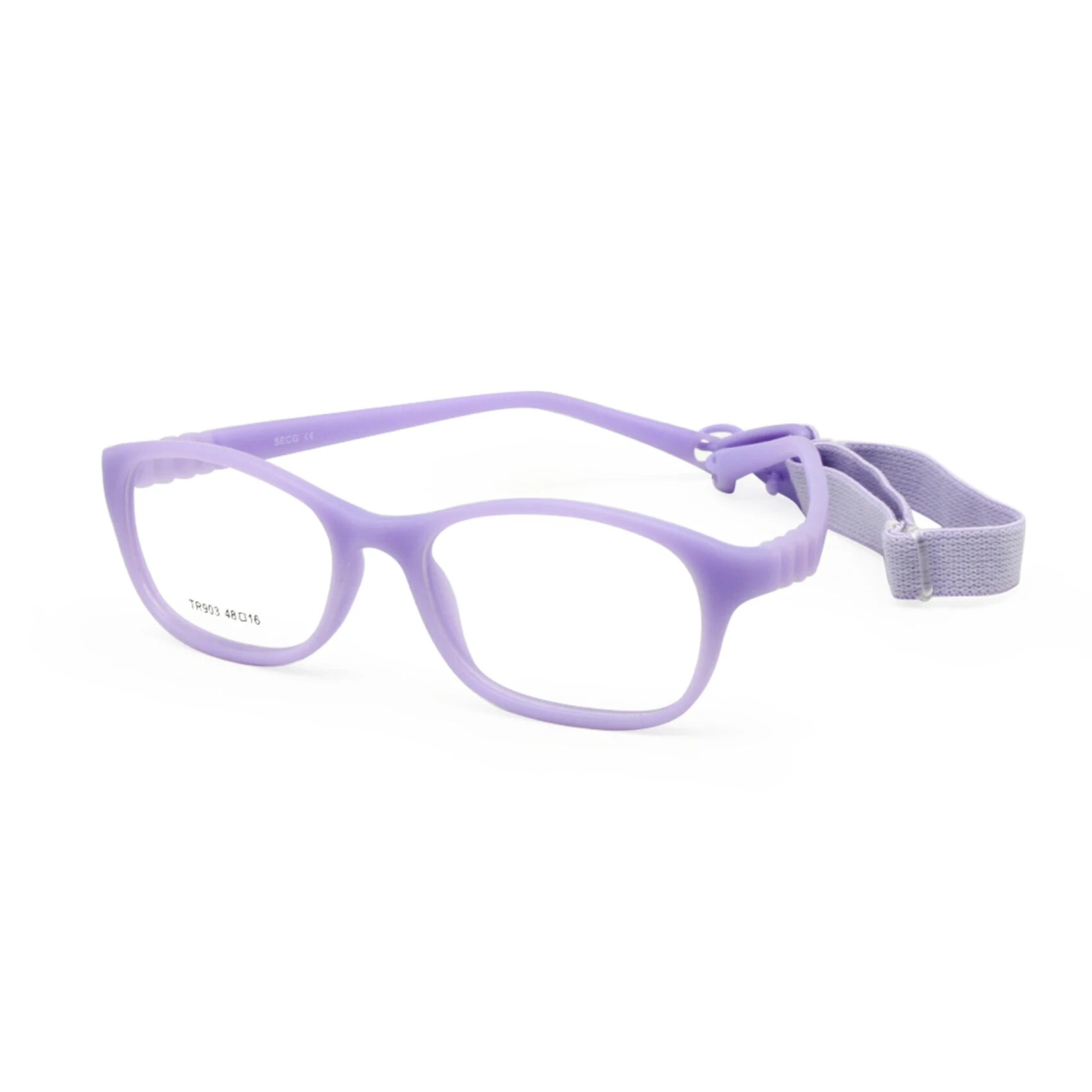 Boys Girls Glasses Frame Size 48 Strap One-piece Glasses Cord No Screw ...