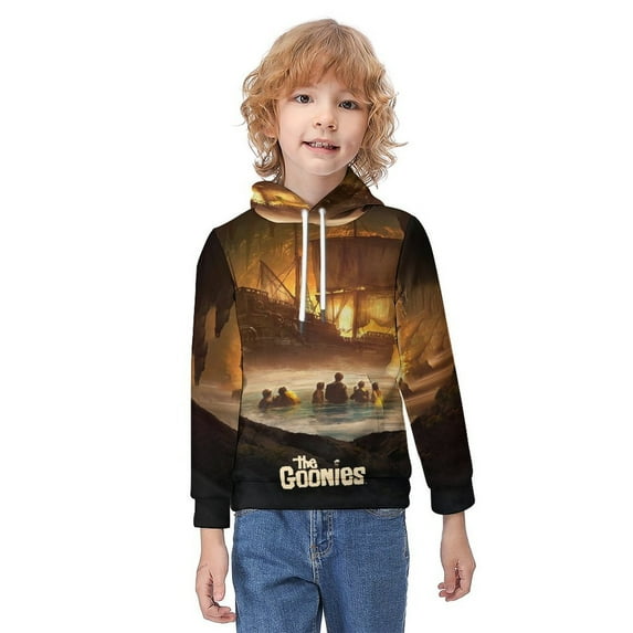 Boys Girls Gooni-,e Hoodies 6-12Years Cool Sweatshirts for Kid 3D ...