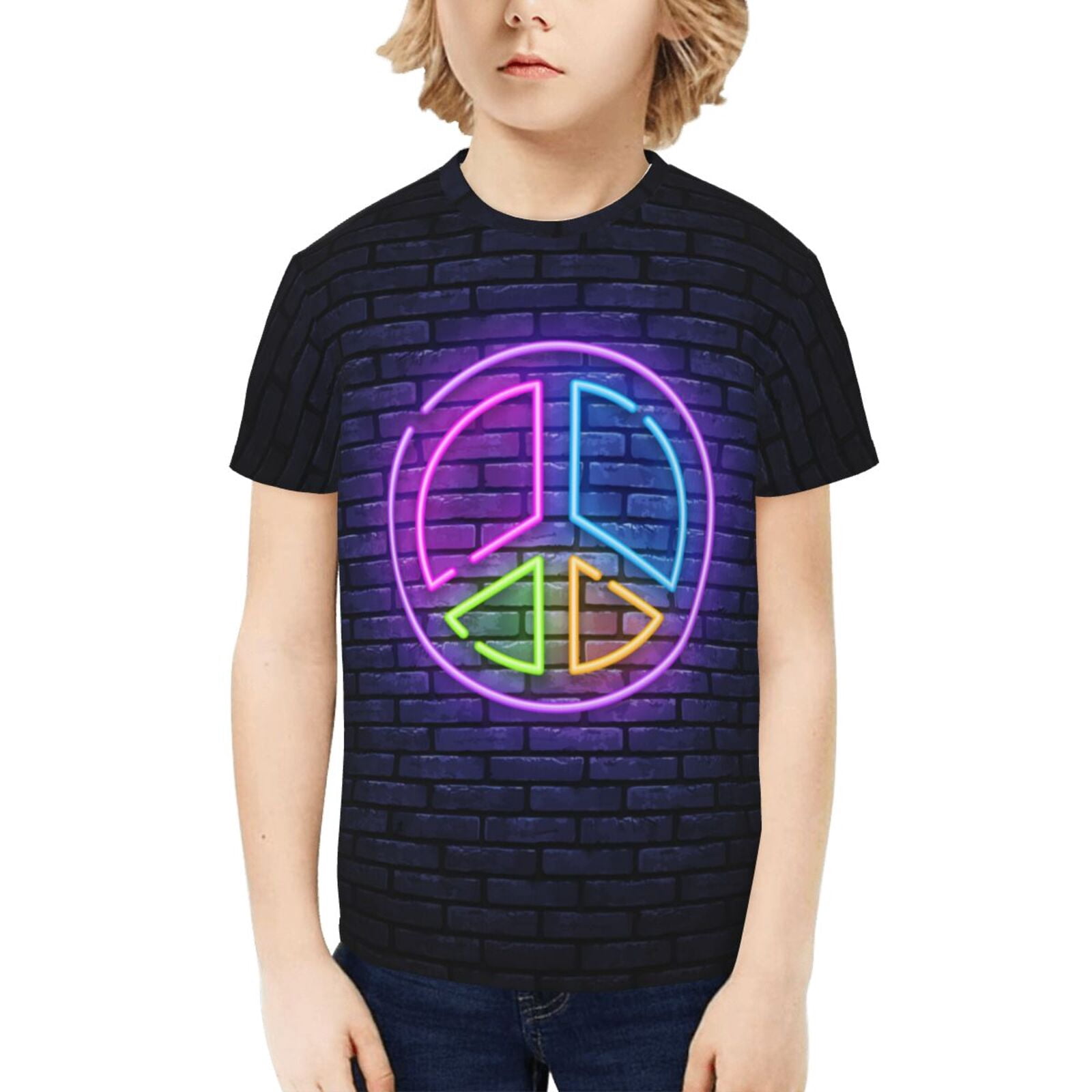 Boys Girls Graphic Shirts T-Shirt Unisex Short Sleeve Top Tees, Vintage ...