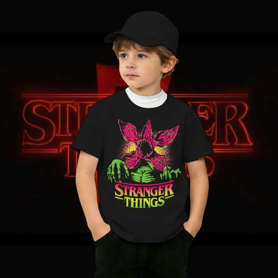 Boys Girls Graphic T-Shirt, Short Sleeve Tee Novelty Summer Top with ...