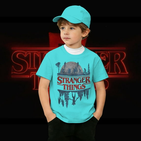 Boys Girls Graphic T-Shirt, Short Sleeve Tee Novelty Summer Top with ...