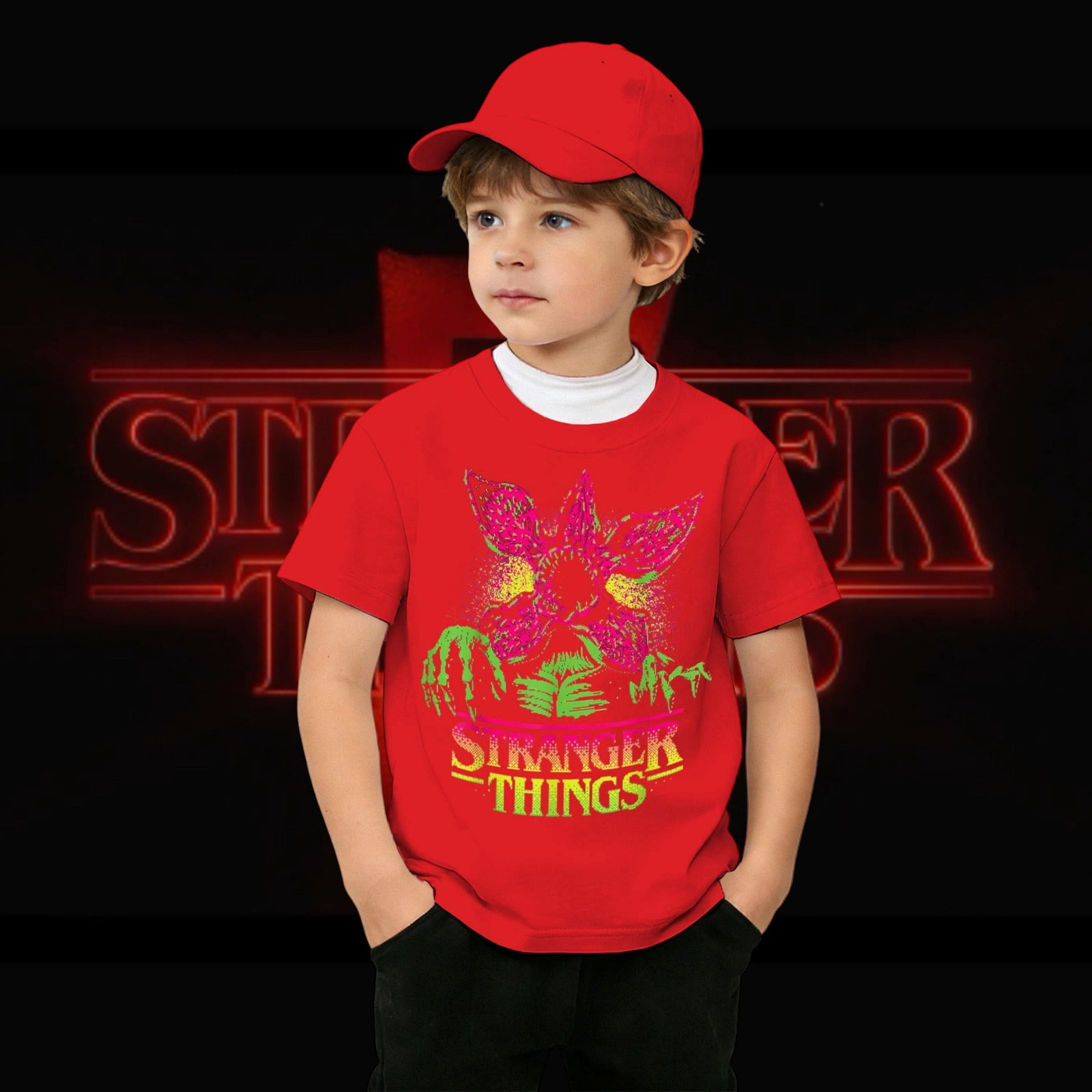 Boys Girls Graphic T Shirt Short Sleeve Tee with Cool Print for Kids ...