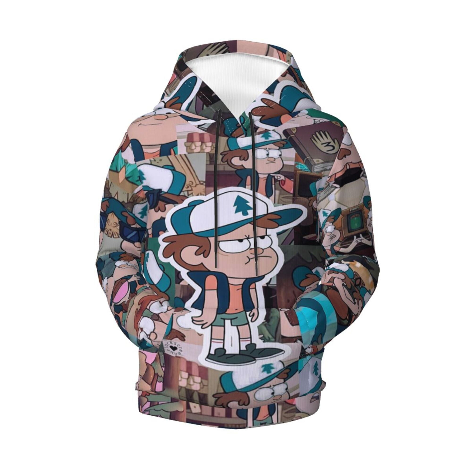Boys Girls Gravity Fall Hoodie 3d Printed Cartoon Anime Long Sleeve ...