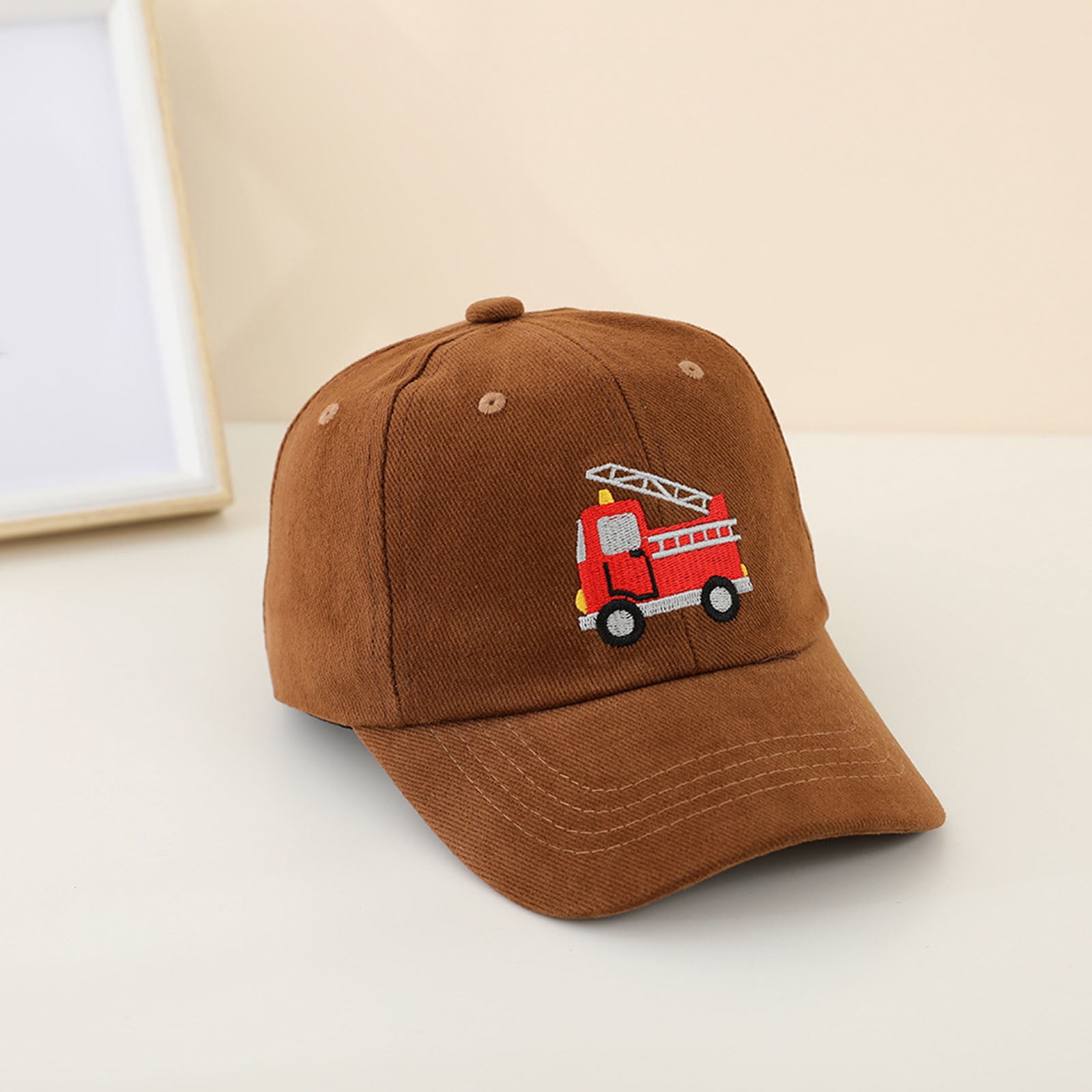 Boys Girls Hats Cartoon Car Children Baseball Summer Trucker Kids Sun ...