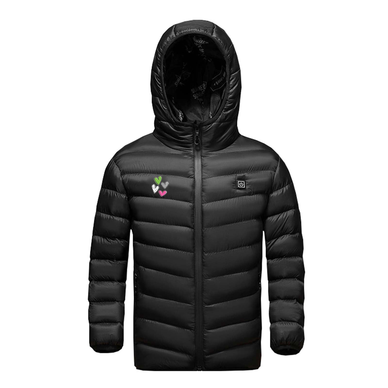 Boys Girls Heated Hoodie Jacket Children Heated Jacket with 3 ...