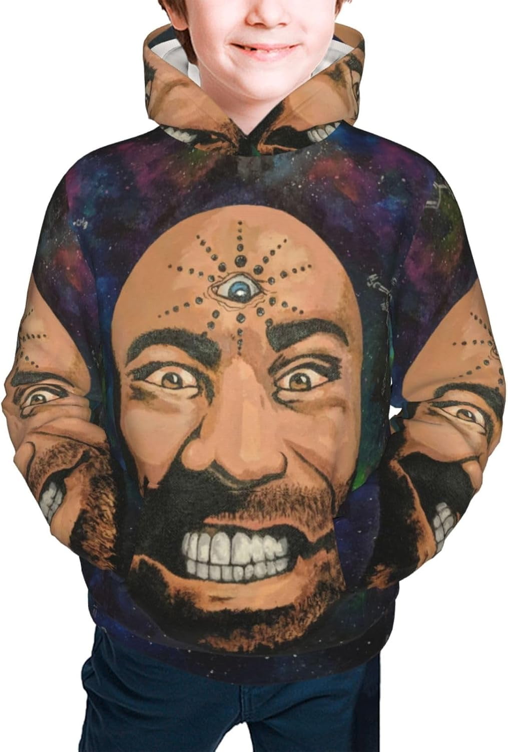 Boys Girls Hoodies Kids The Joe Rogan 3D Graphic Hooded Sweatshirt Long ...