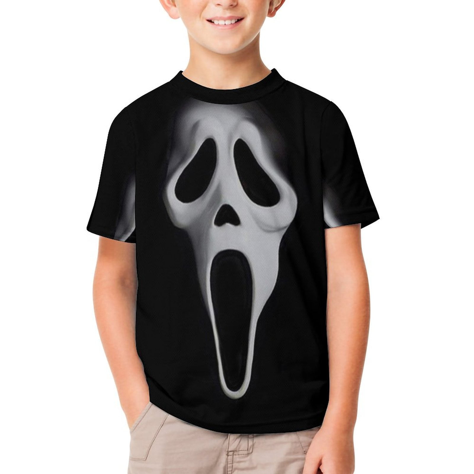 Boys Girls Horror Movie Scre-am0 T-Shirts 3D Graphic Shirts Kids Youth ...