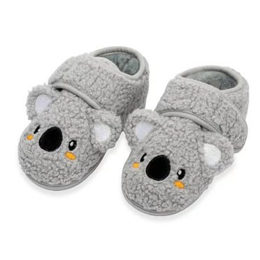 Berhood Girls Slippers Kids Boys Plush House Slippers Comfy Warm ...