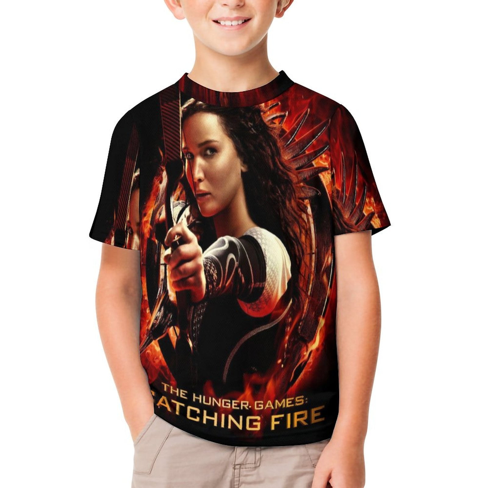 Boys Girls Hunger Movie Game T-Shirts 3D Graphic Shirts Kids Youth ...