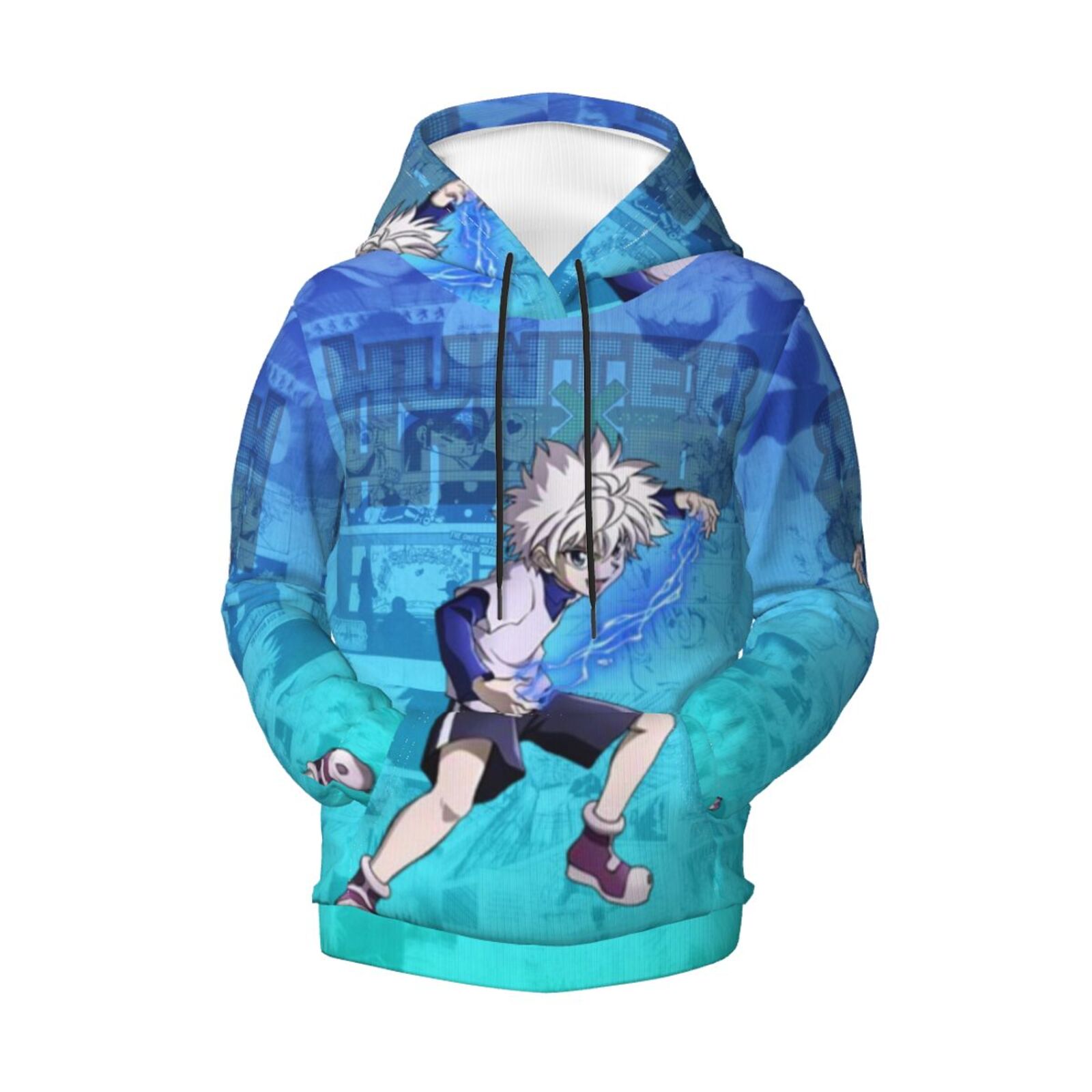 Boys Girls Hunter X Hunte Killua Lightning Pullover Hoodies 3D Print ...