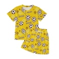 Boys Girls Ice Print Short Sleeve Tee with Shorts Two Piece Summer ...