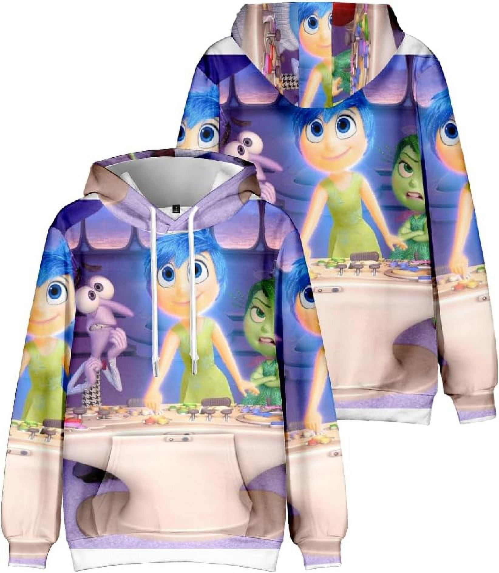 Boys Girls Inside Out 2 Sweatshirt for Fans Gift Kids 3D Figure Printed ...