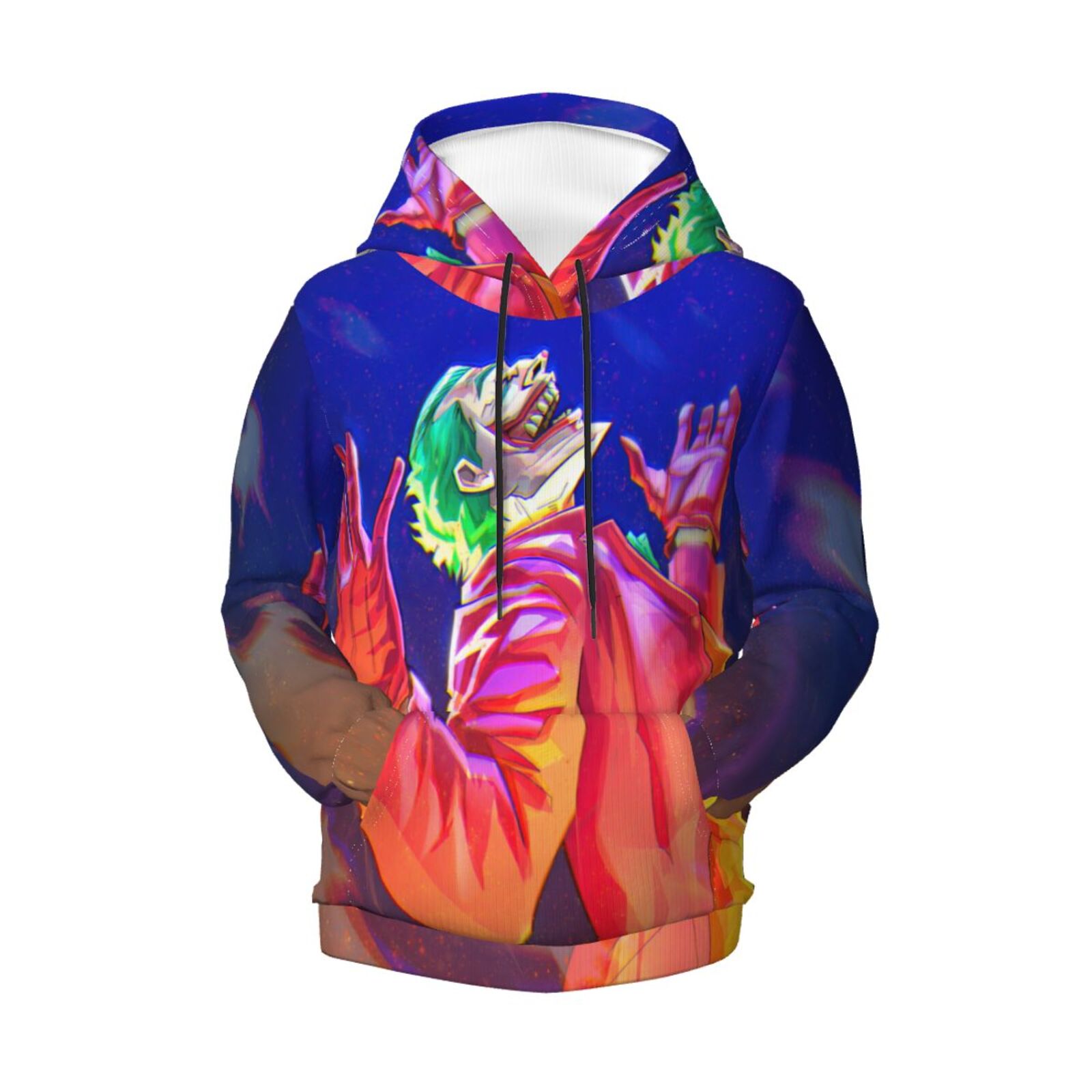 Boys Girls Joker Pullover Hoodies 3D Print Novelty Colorful Kids Hoodie ...