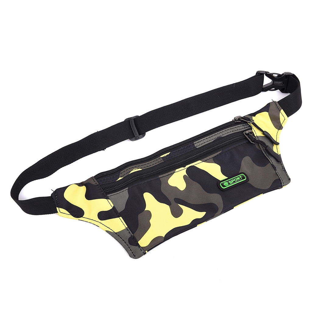 Boys Girls Kids Comouflage Fanny Pack Travel Bum Bag Money Waist Belt ...