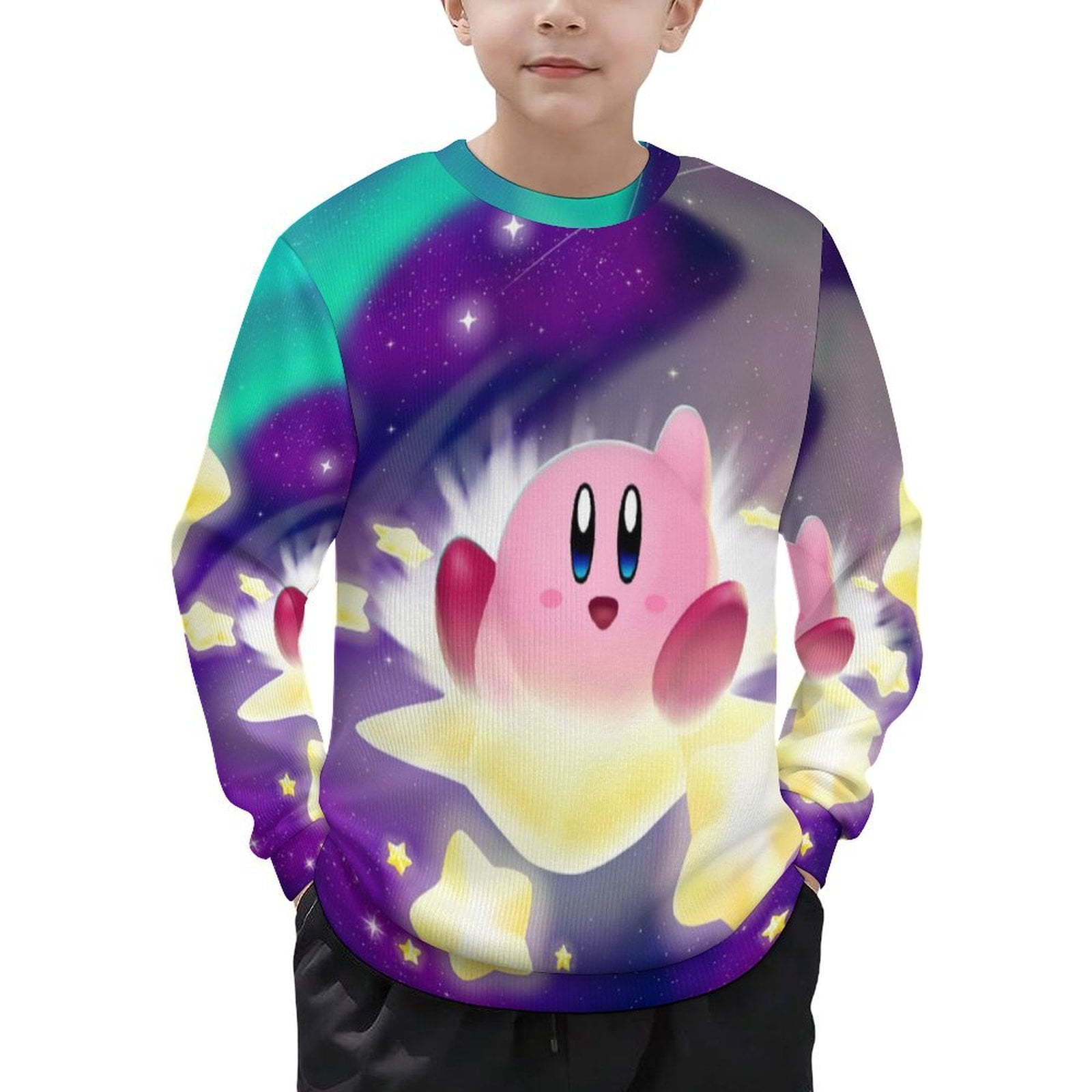 Boys Girls Kir-,by Sweater Kids 3D Printed Pullover Jumpers Crewneck ...