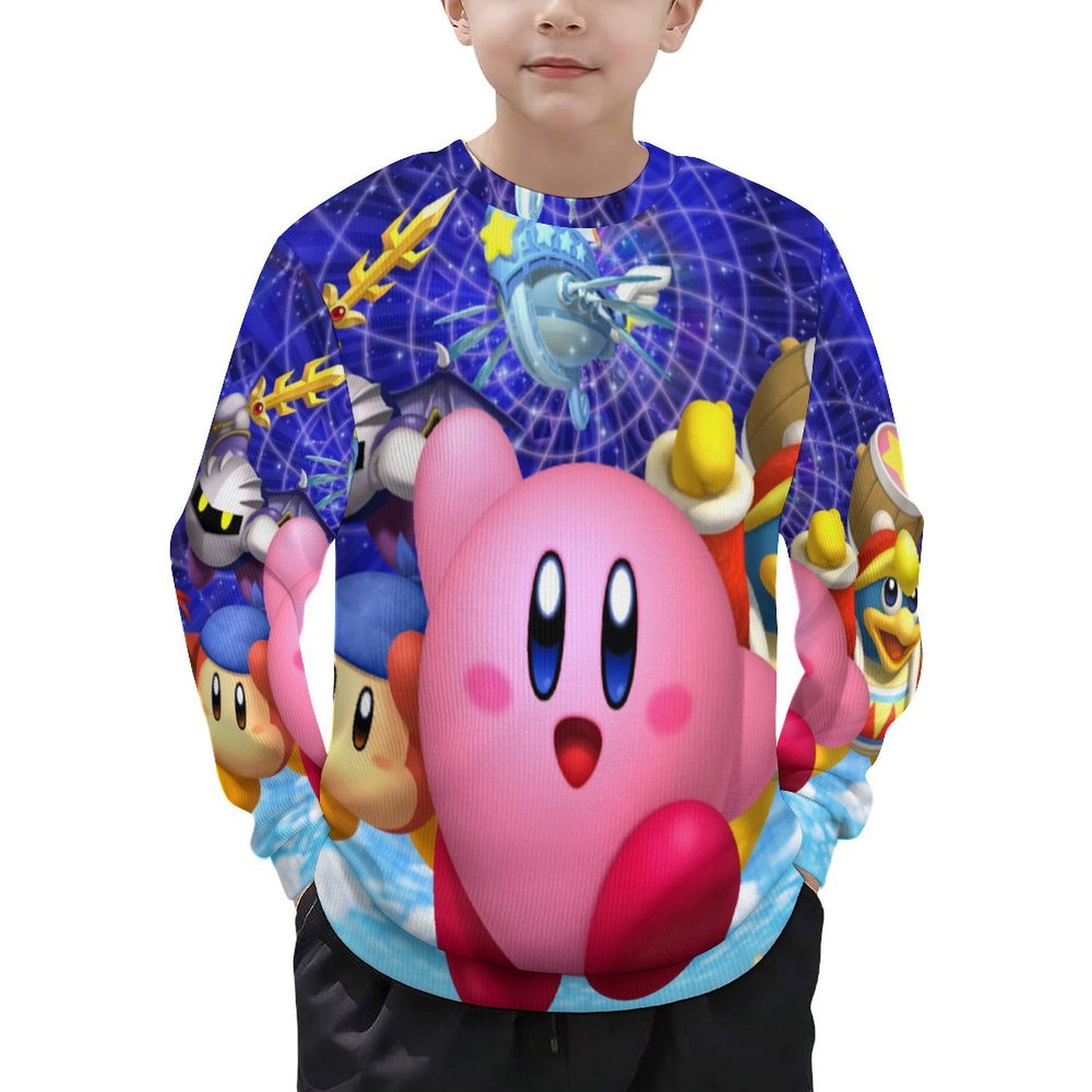 Boys Girls Kir-,by Sweater Kids 3D Printed Pullover Jumpers Crewneck ...