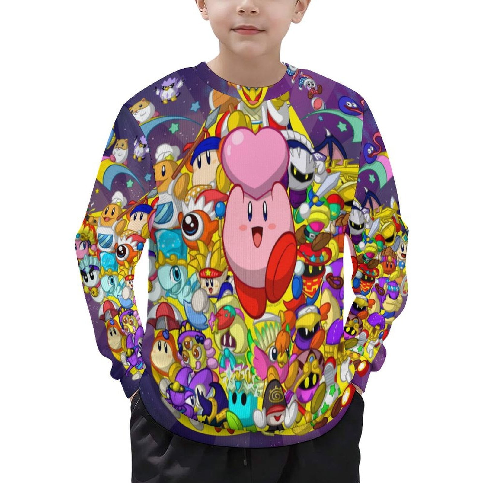 Boys Girls Kir-,by Sweater Kids 3D Printed Pullover Jumpers Crewneck ...