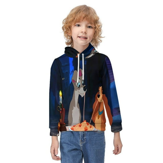 Boys Girls Lovely Dog The Tra-,m Hoodies 6-12Years Cool Sweatshirts for ...