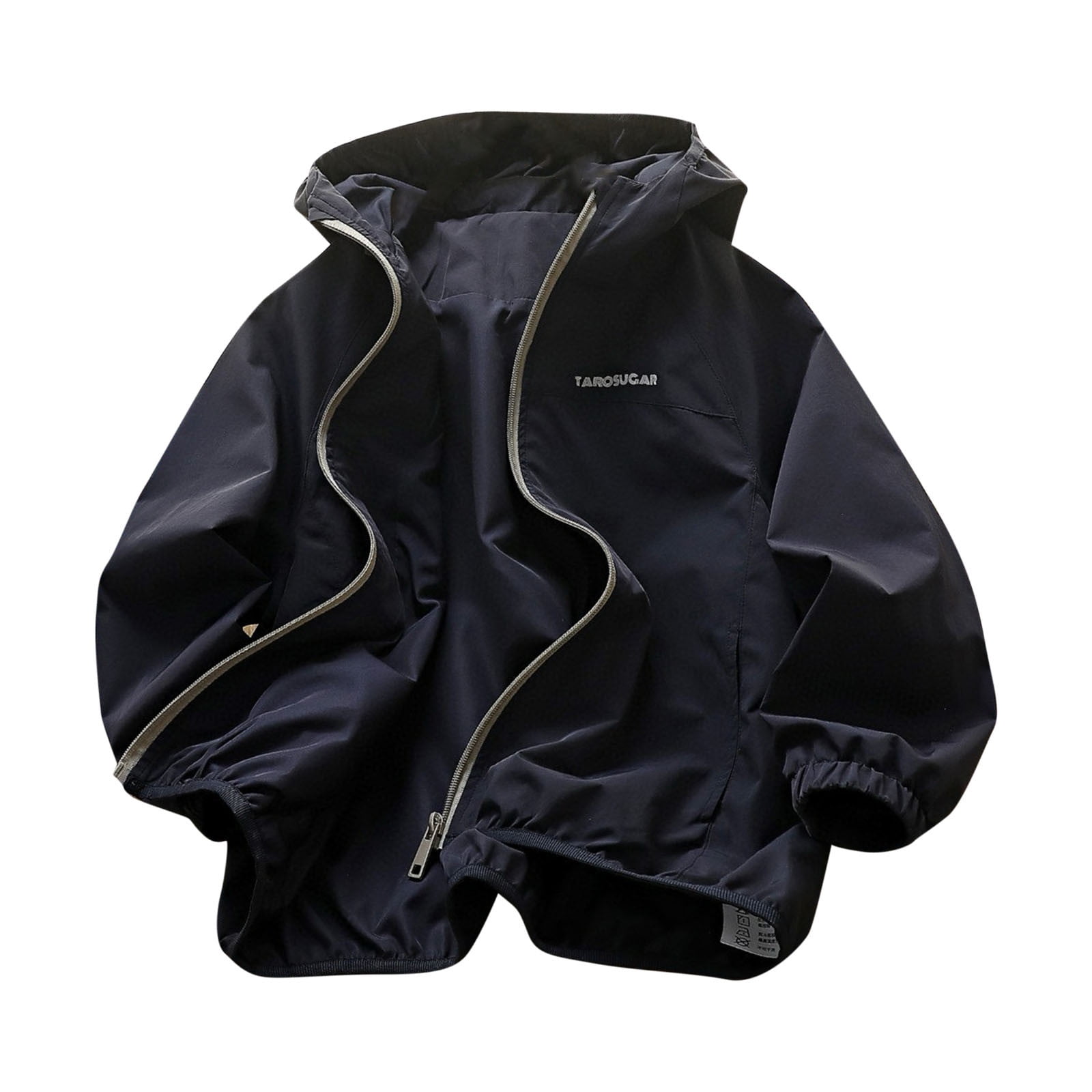 Boys Girls Lightweight Breathable Raincoat Waterproof Hooded Rain ...