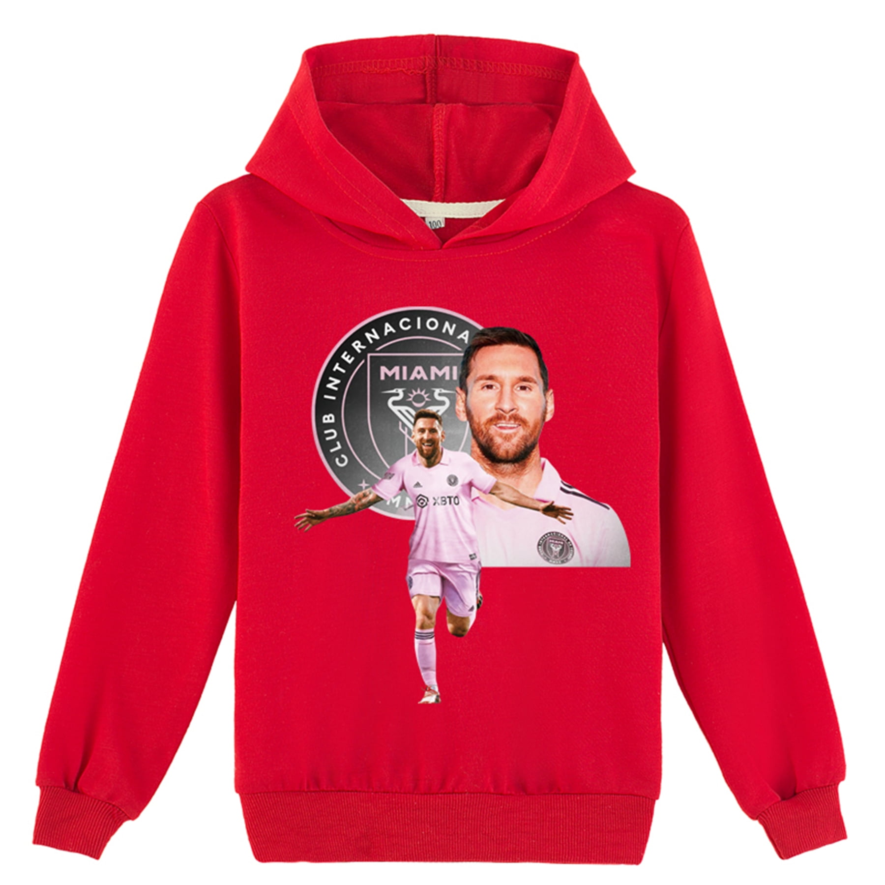 Boys Girls Lionel_Messi Sweatshirts with Hooded,Comfy Soft Long Sleeve ...