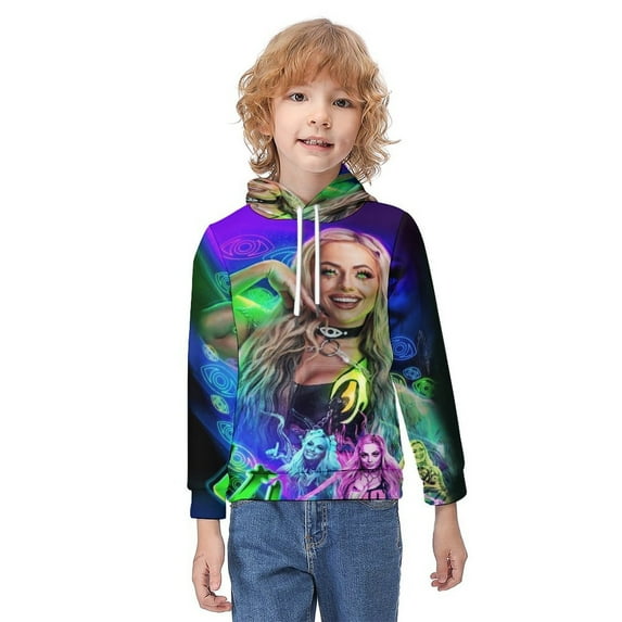 Boys Girls Liv Wres-Tler Mor-,ga Hoodies 6-12Years Cool Sweatshirts for ...