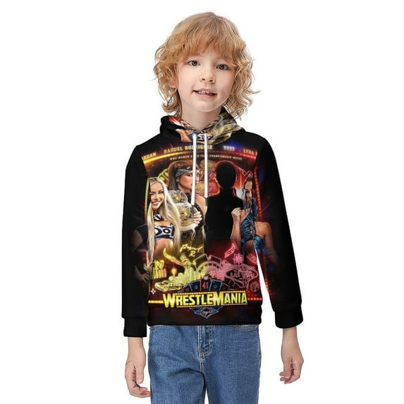 Boys Girls Liv Wres-Tler Mor-,ga Hoodies 6-12Years Cool Sweatshirts for ...
