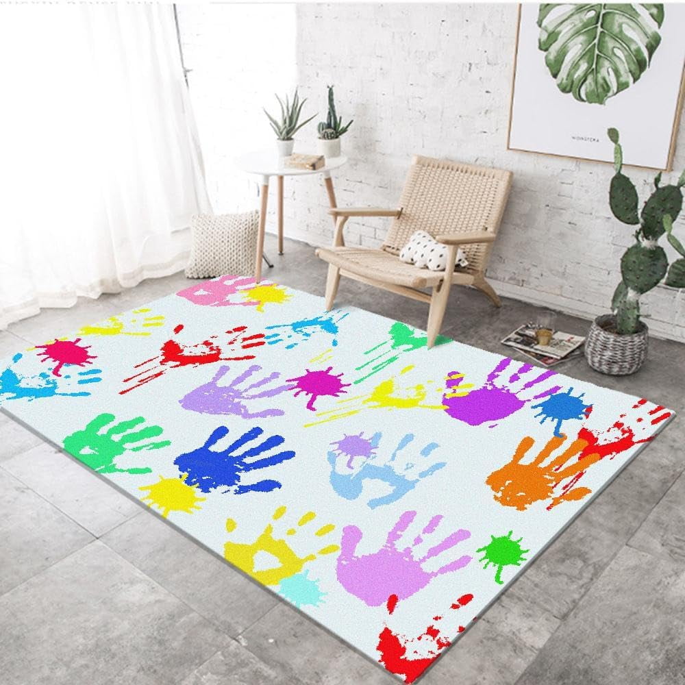 Boys Girls Modern Floor Mat Carpet For Living Room, Comfortable Area ...