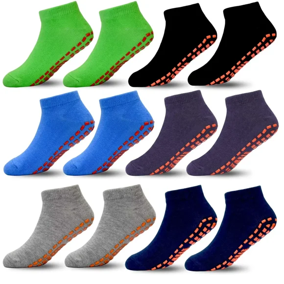 Kids Grip Socks for Active Play - Comfortable and Safe Footwear