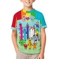 Boys Girls Number Cartoon Show Block T-Shirts 3D Graphic Shirts Kids ...