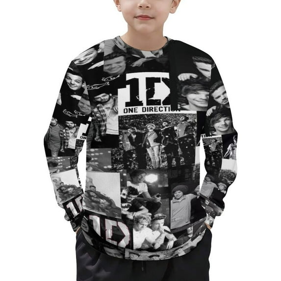 Boys Girls One Direc-,Tion Sweater Kids 3D Printed Pullover Jumpers ...