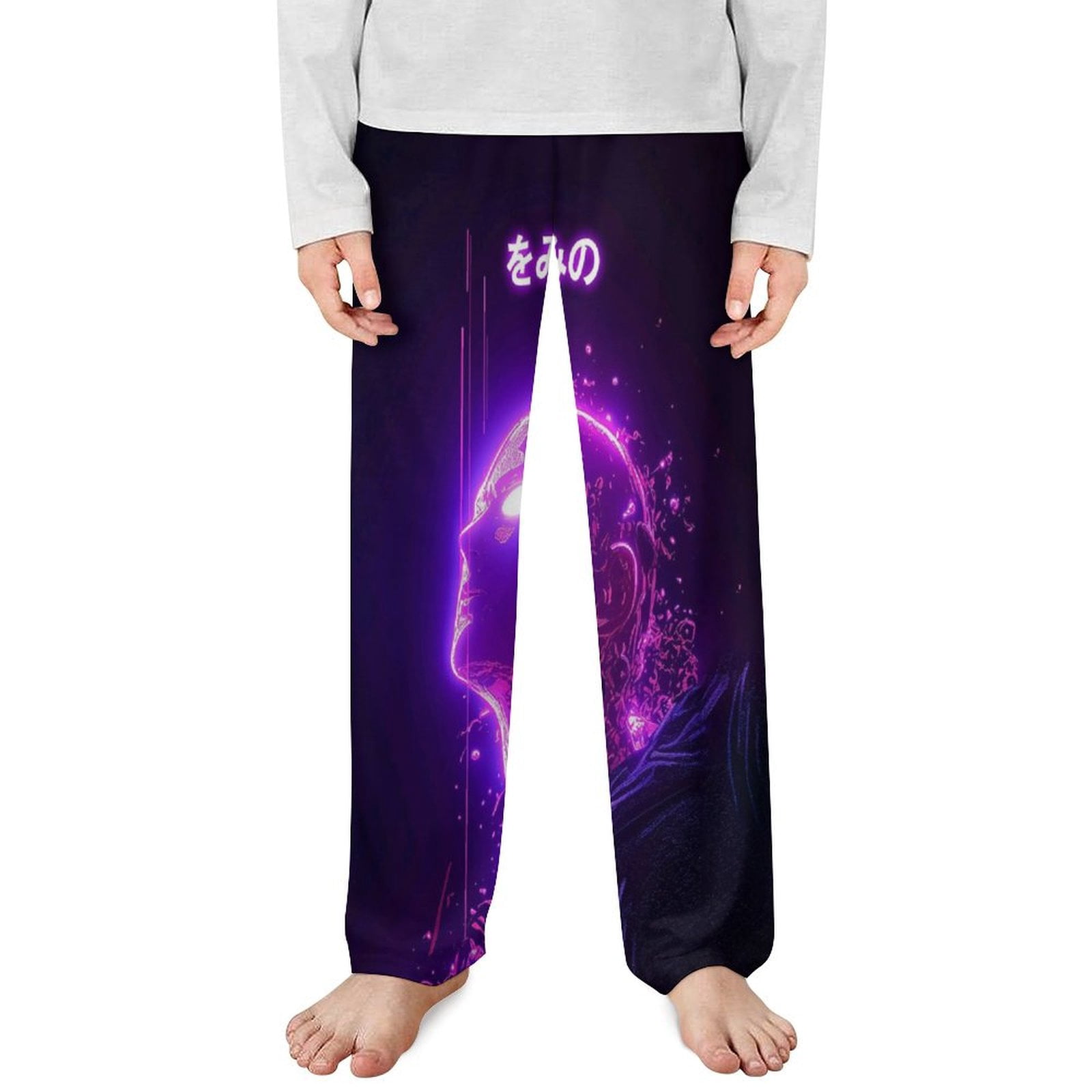 Boys Girls One Punch Man Pajama Pants Cartoon Casual Lounge PJ Bottoms ...