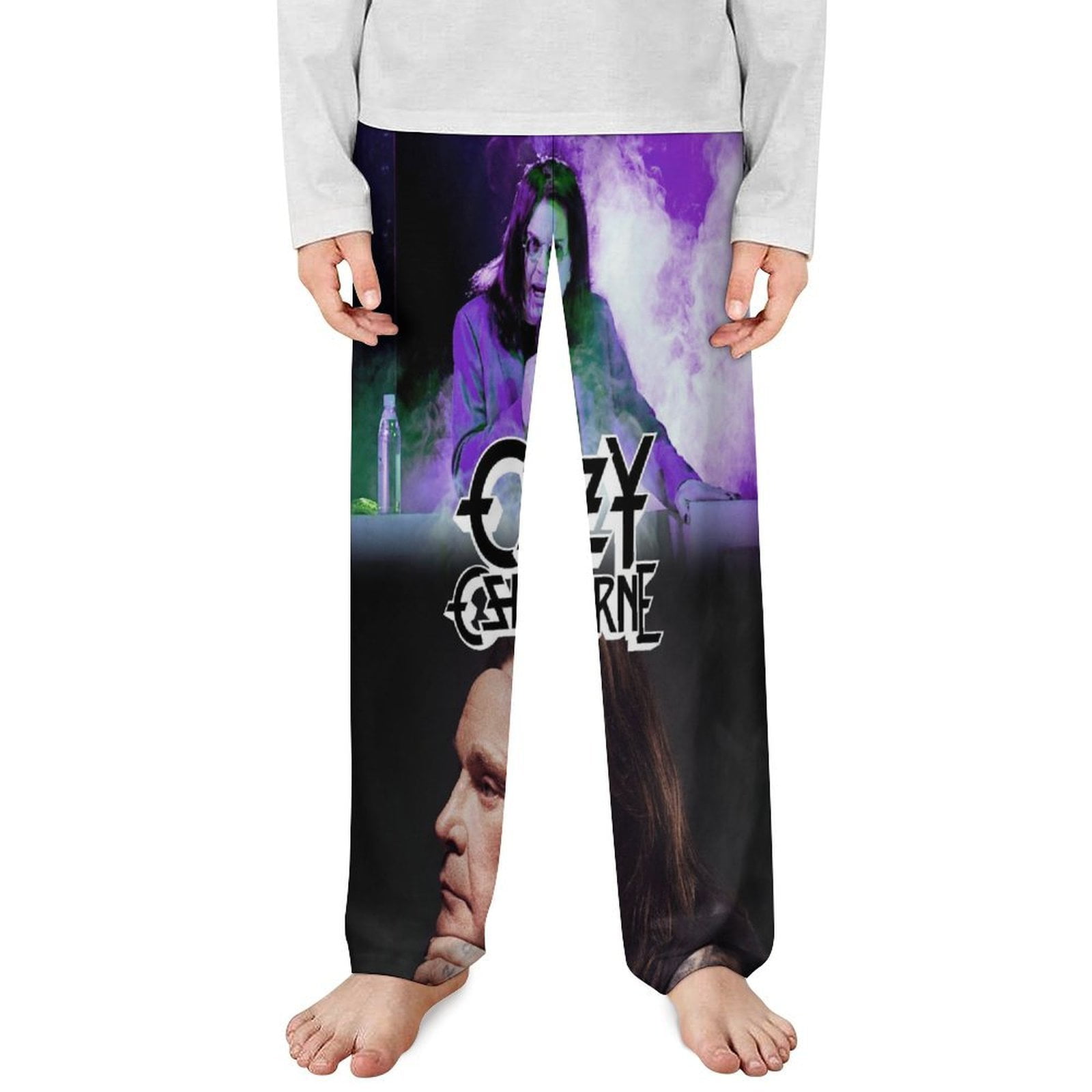 Boys Girls Ozzy Os-bourn Pajama Pants Cartoon Casual Lounge PJ Bottoms ...
