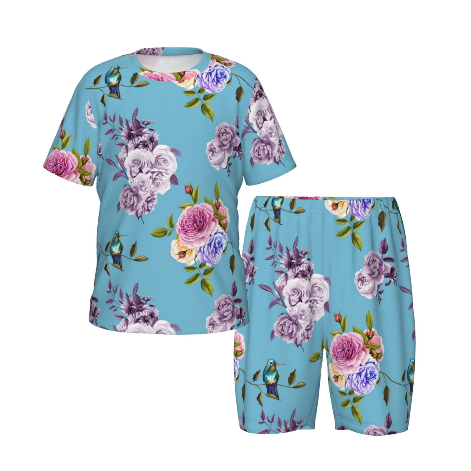 Boys Girls Pajamas Sets for Kids, Hummingbird Carnation Toddler ...