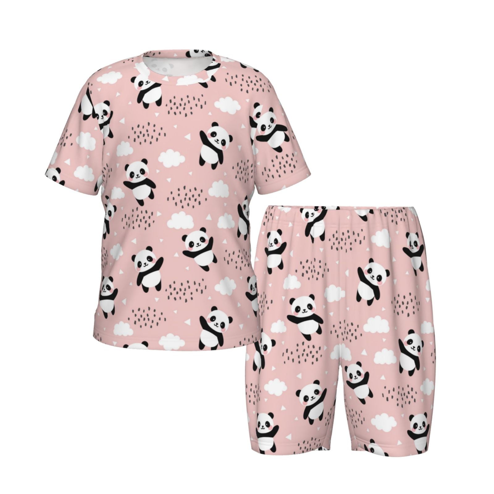 Boys Girls Pajamas Sets for Kids, Panda Flying in the Sky (2) Toddler ...