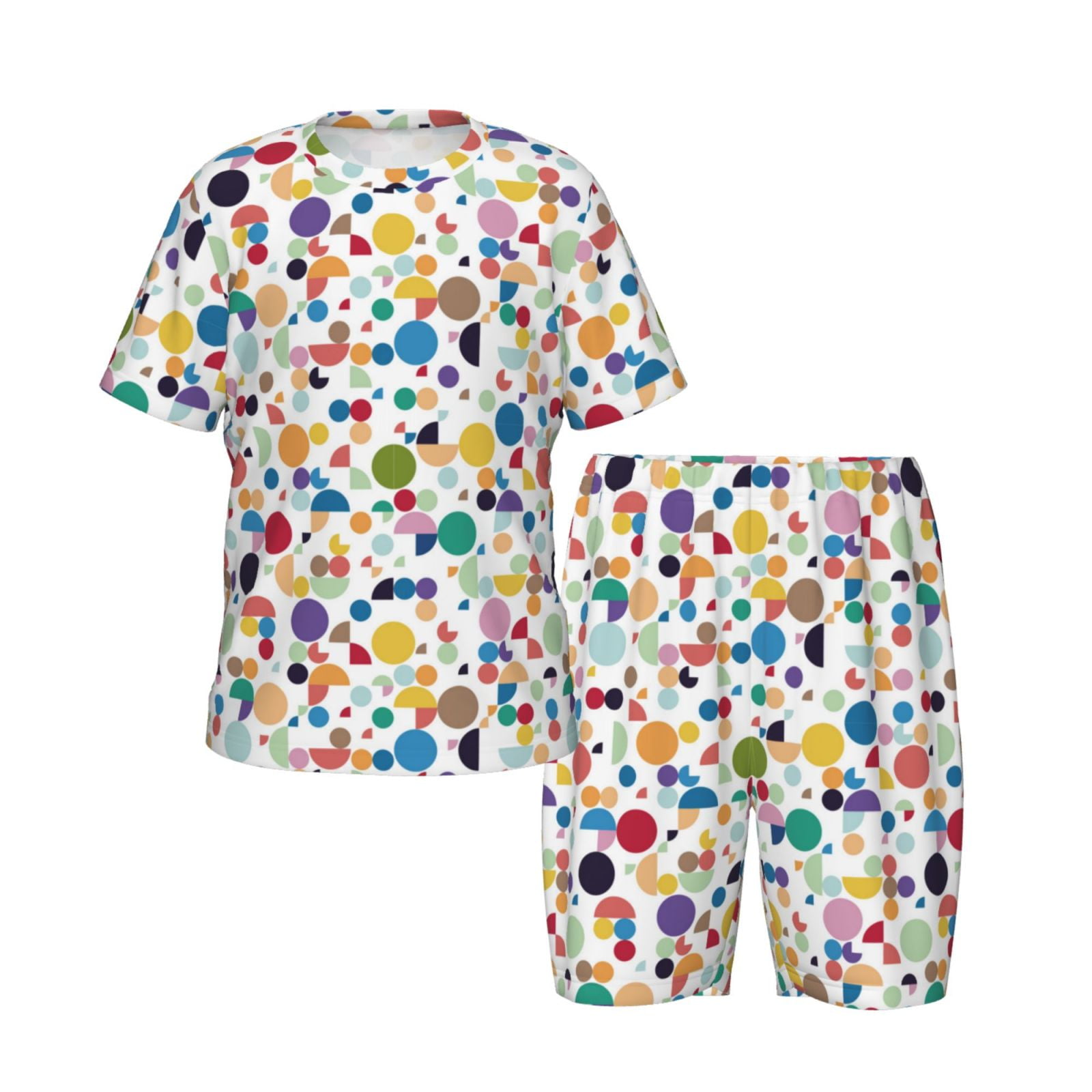 Boys Girls Pajamas Sets for Kids, colorful spots Toddler Sleepwear ...