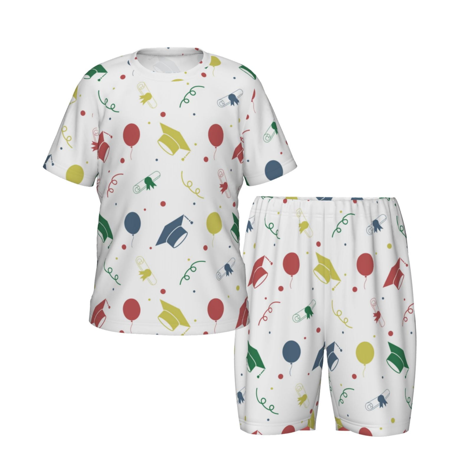 Boys Girls Pajamas Sets for Kids, graduation hat Toddler Sleepwear ...