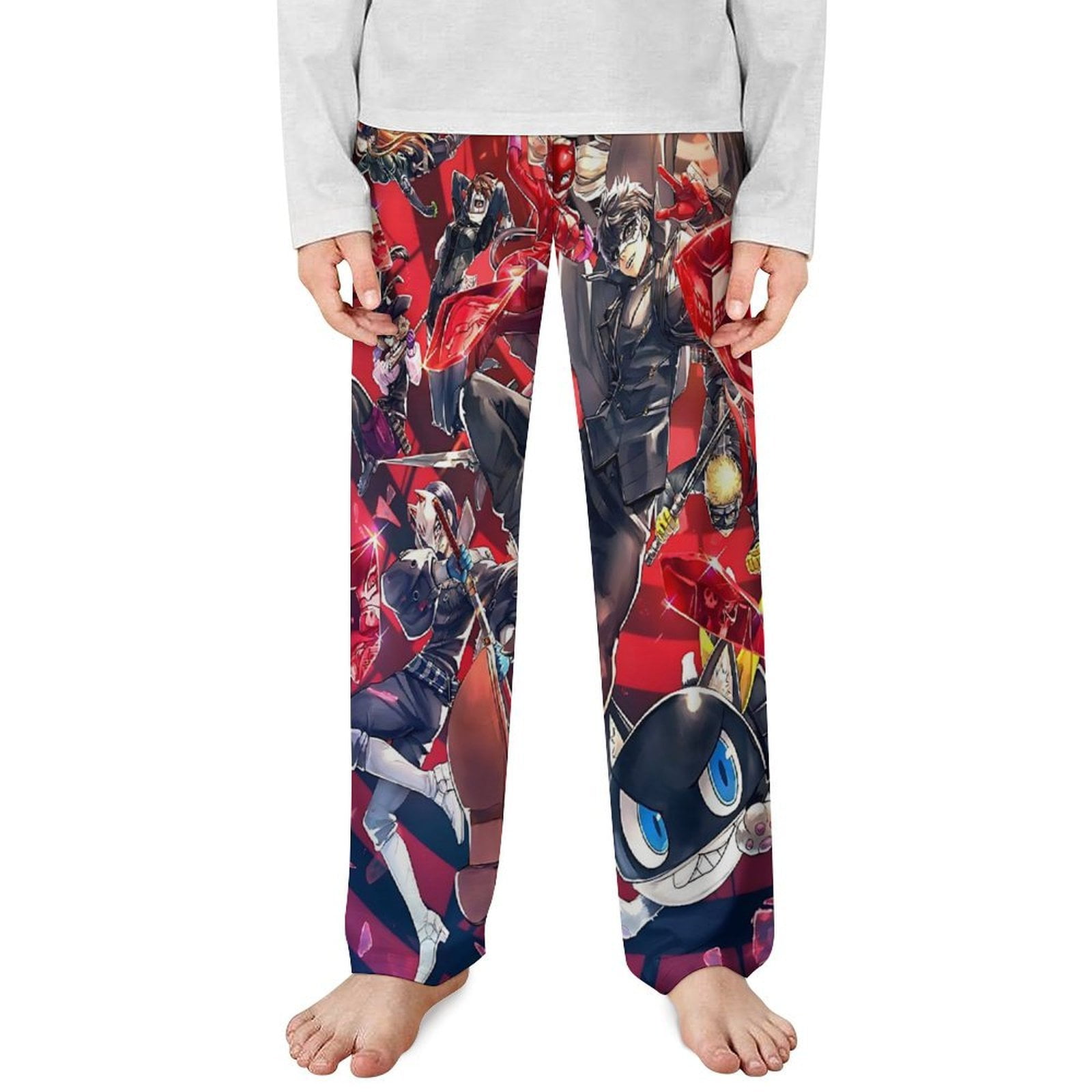 Boys Girls Per-Sona 5 Pajama Pants Cartoon Casual Lounge PJ Bottoms ...