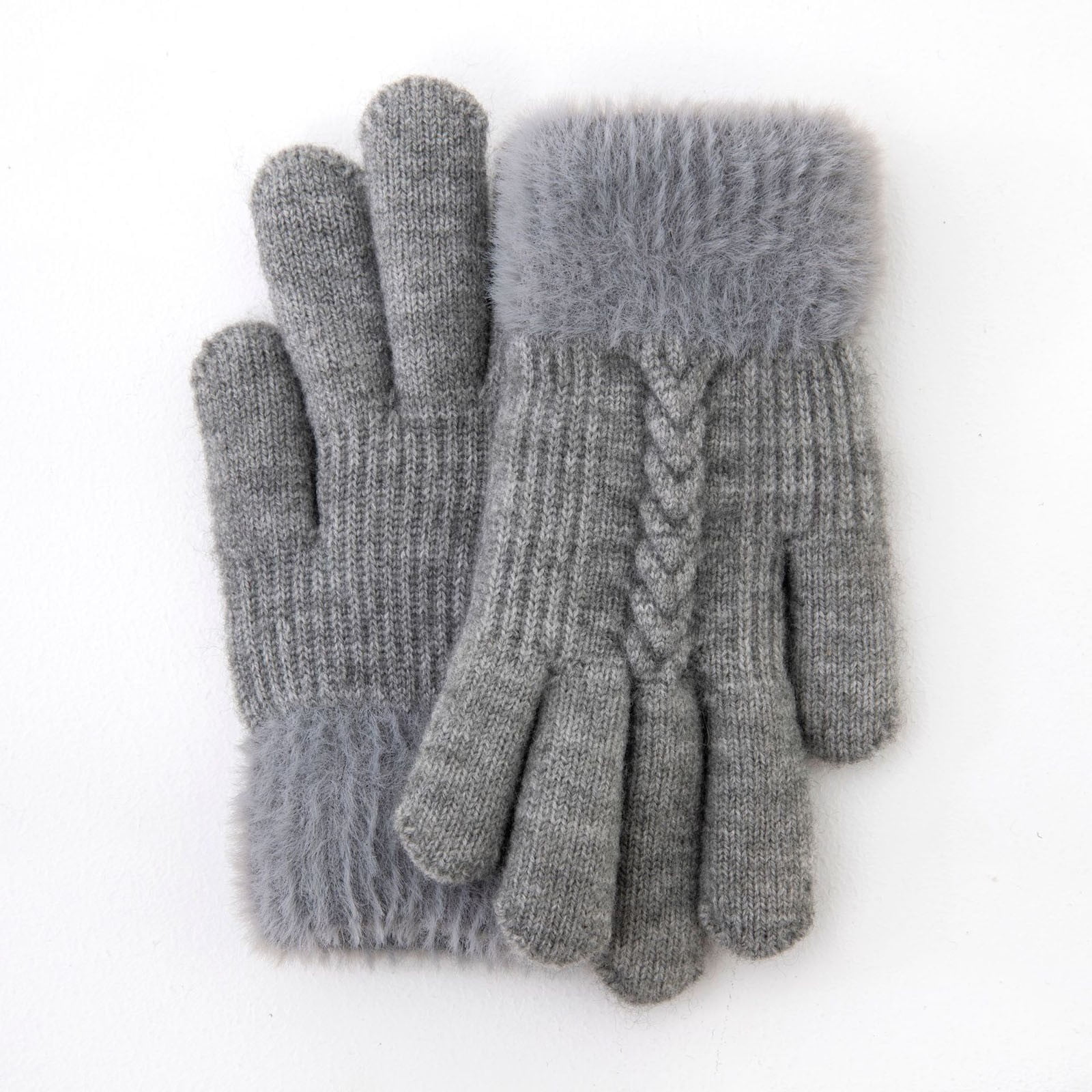 Toddler Girls Boys Winter Gloves Classic Cartoon Color Block ...