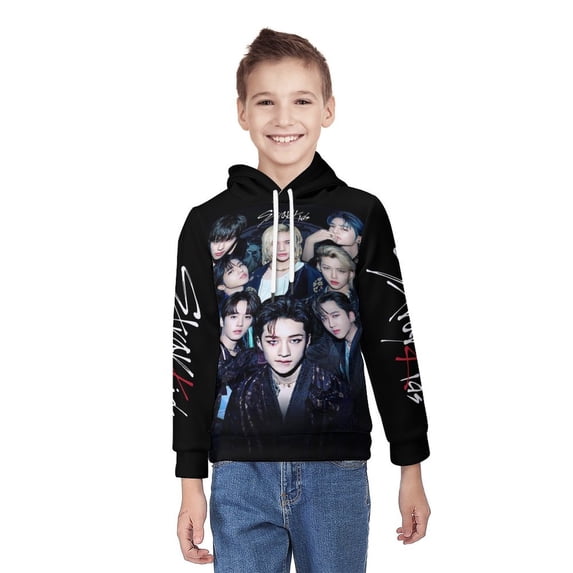 Boys Girls SKZ Stray Korea Ki-DS Hoodies Kids Sweatshirts Pullover ...