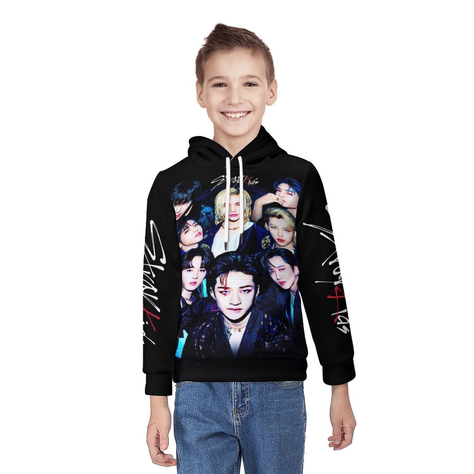 Boys Girls SKZ Stray Korea Ki-DS Hoodies Kids Sweatshirts Pullover ...