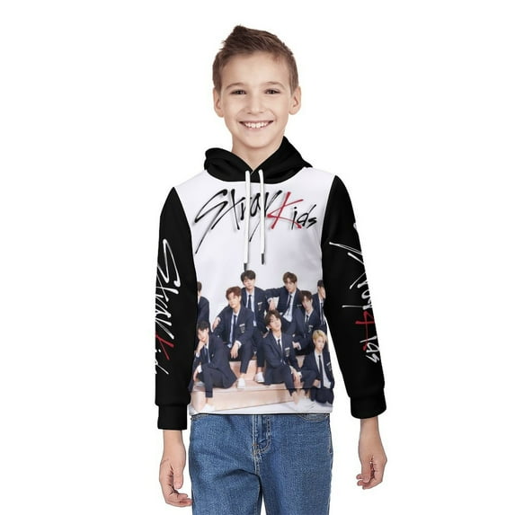 Boys Girls SKZ Stray Korea Ki-DS Hoodies Kids Sweatshirts Pullover ...