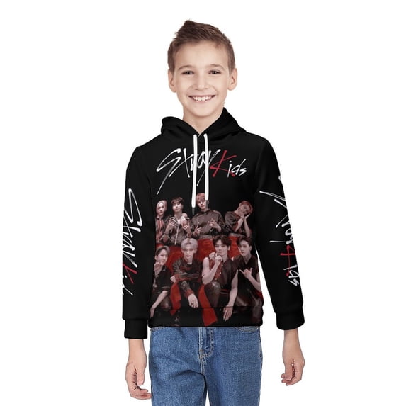 Boys Girls SKZ Stray Korea Ki-DS Hoodies Kids Sweatshirts Pullover ...