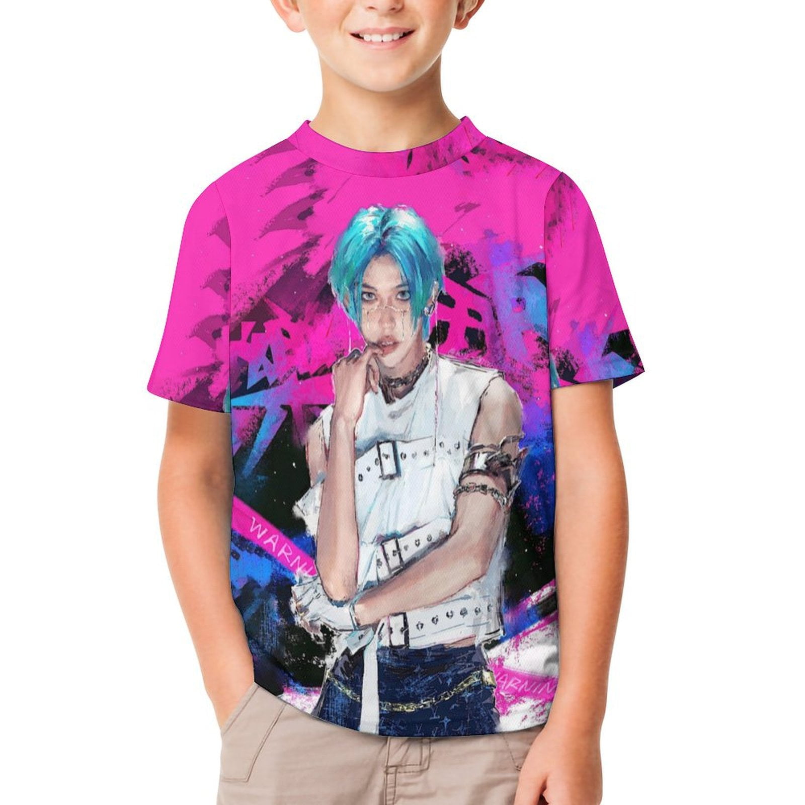 Boys Girls SKZ Stray Korea Ki-DS T-Shirts 3D Graphic Shirts Kids Youth ...