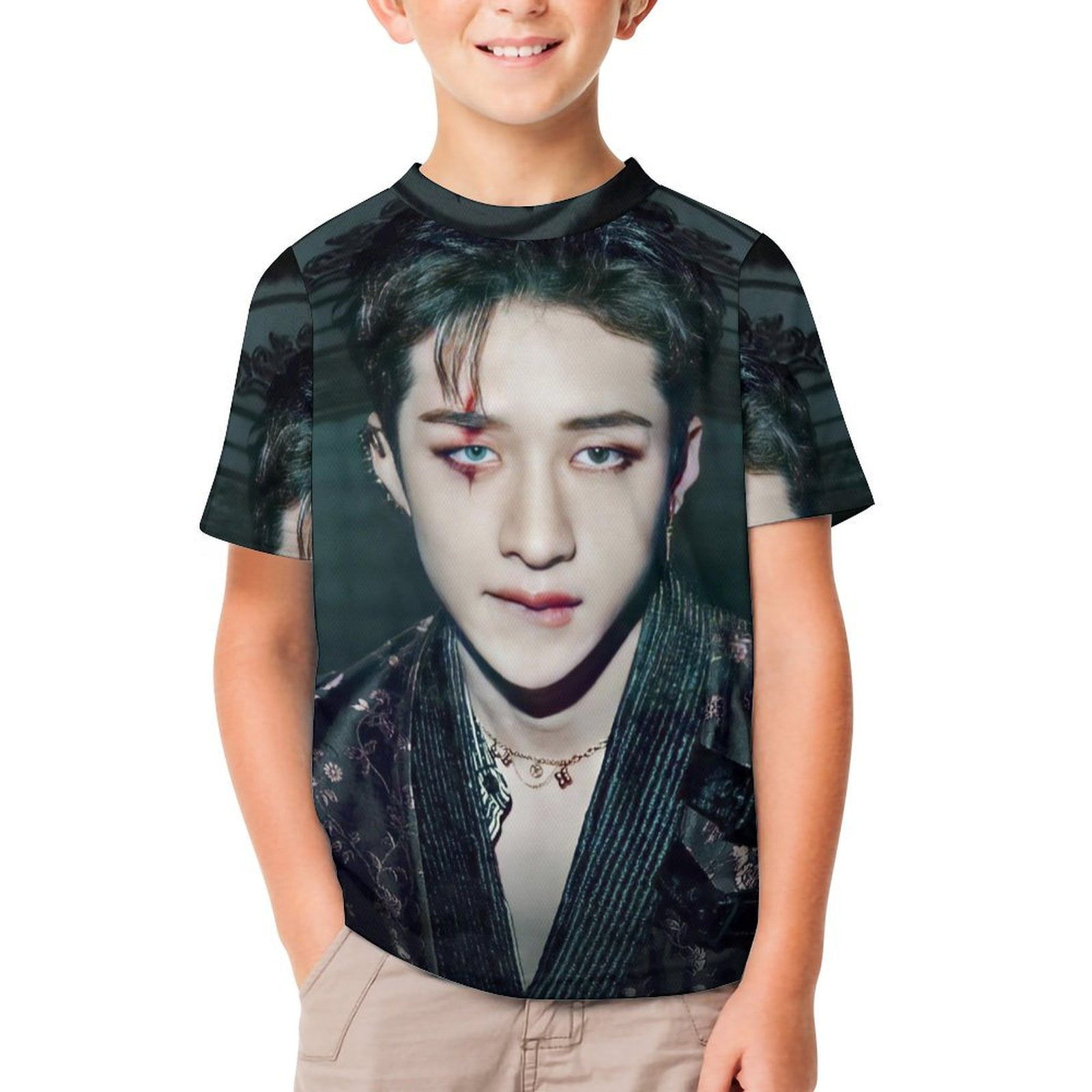 Boys Girls SKZ Stray Korea Ki-DS T-Shirts 3D Graphic Shirts Kids Youth ...